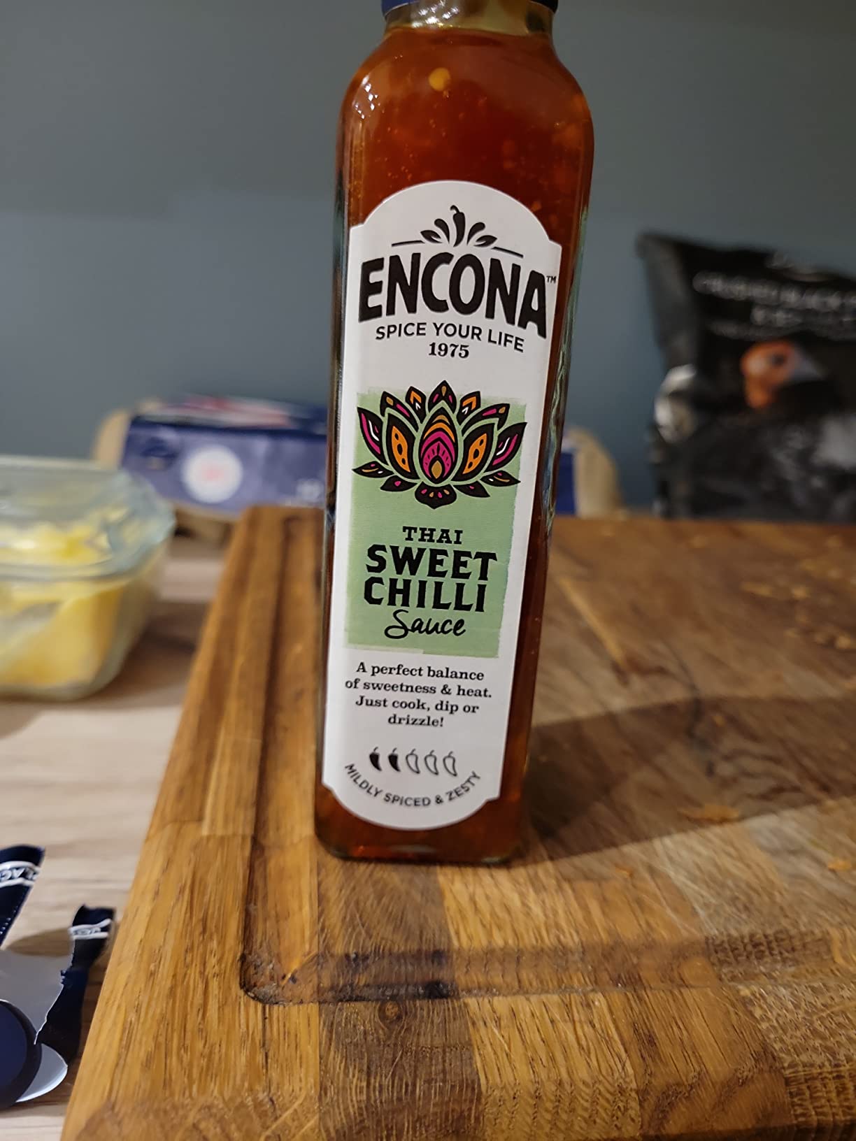 Encona Sauce Variety Pack of 5 - Thai sweet chilli / Texan Chilli BBQ ...