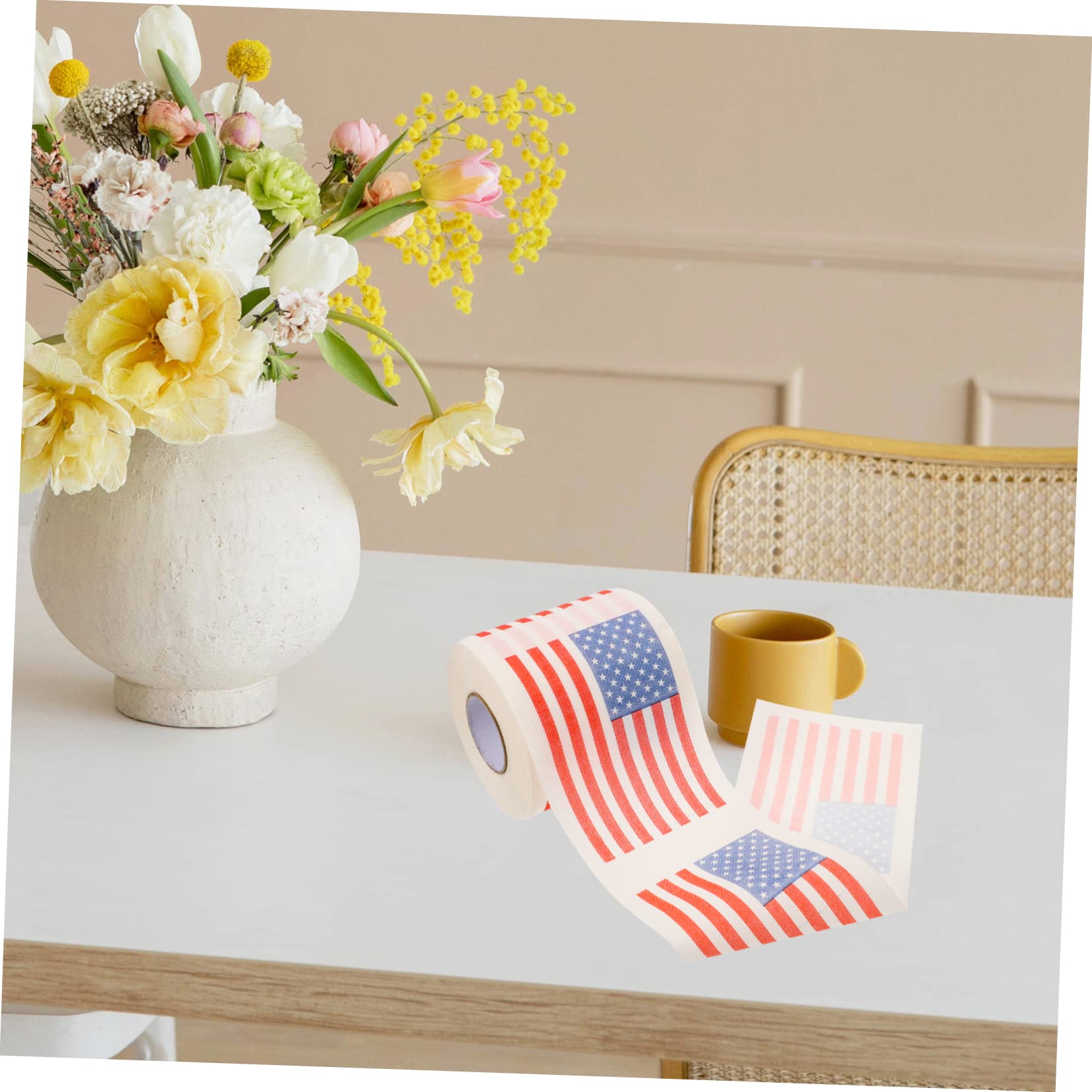 Crepe Paper American Flag