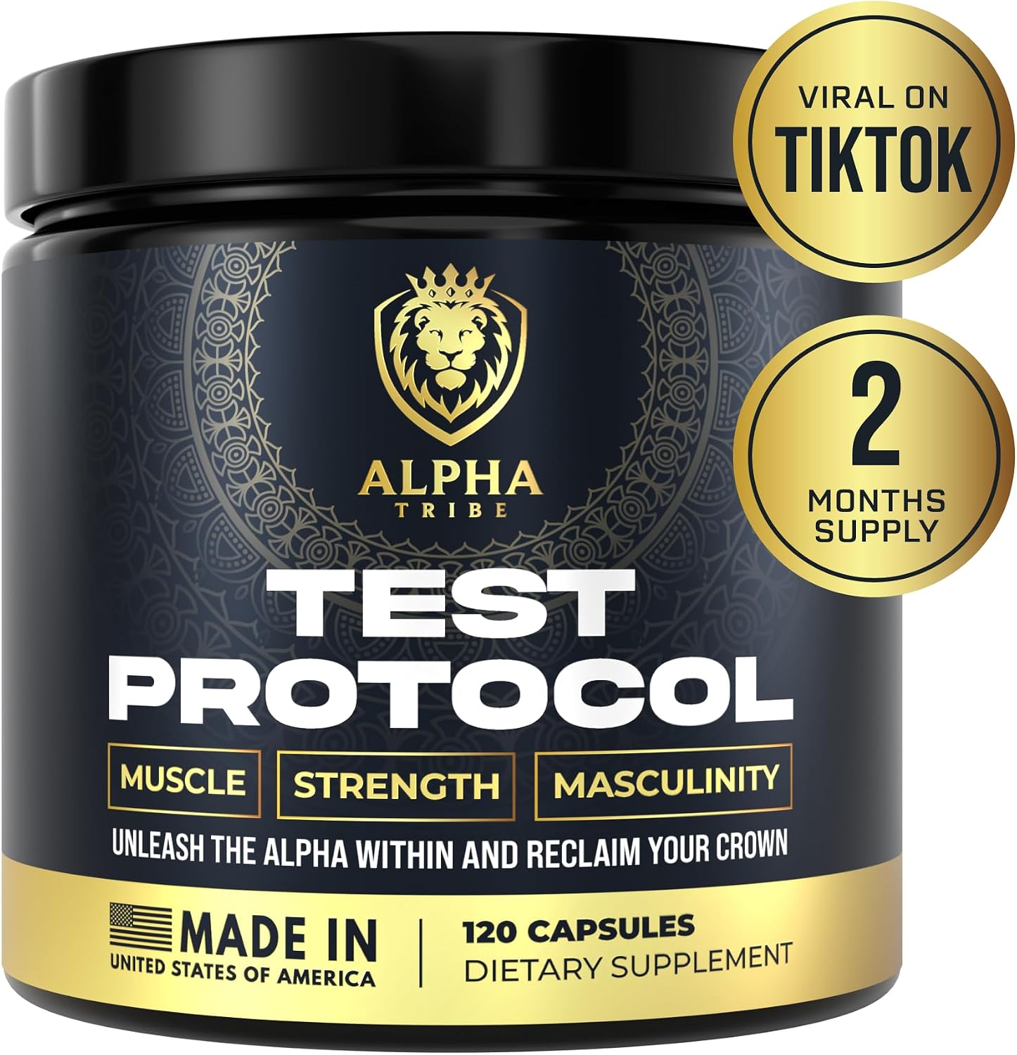 Amazon.com: Alpha Tribe Test Protocol - Elite Natural Testosterone ...