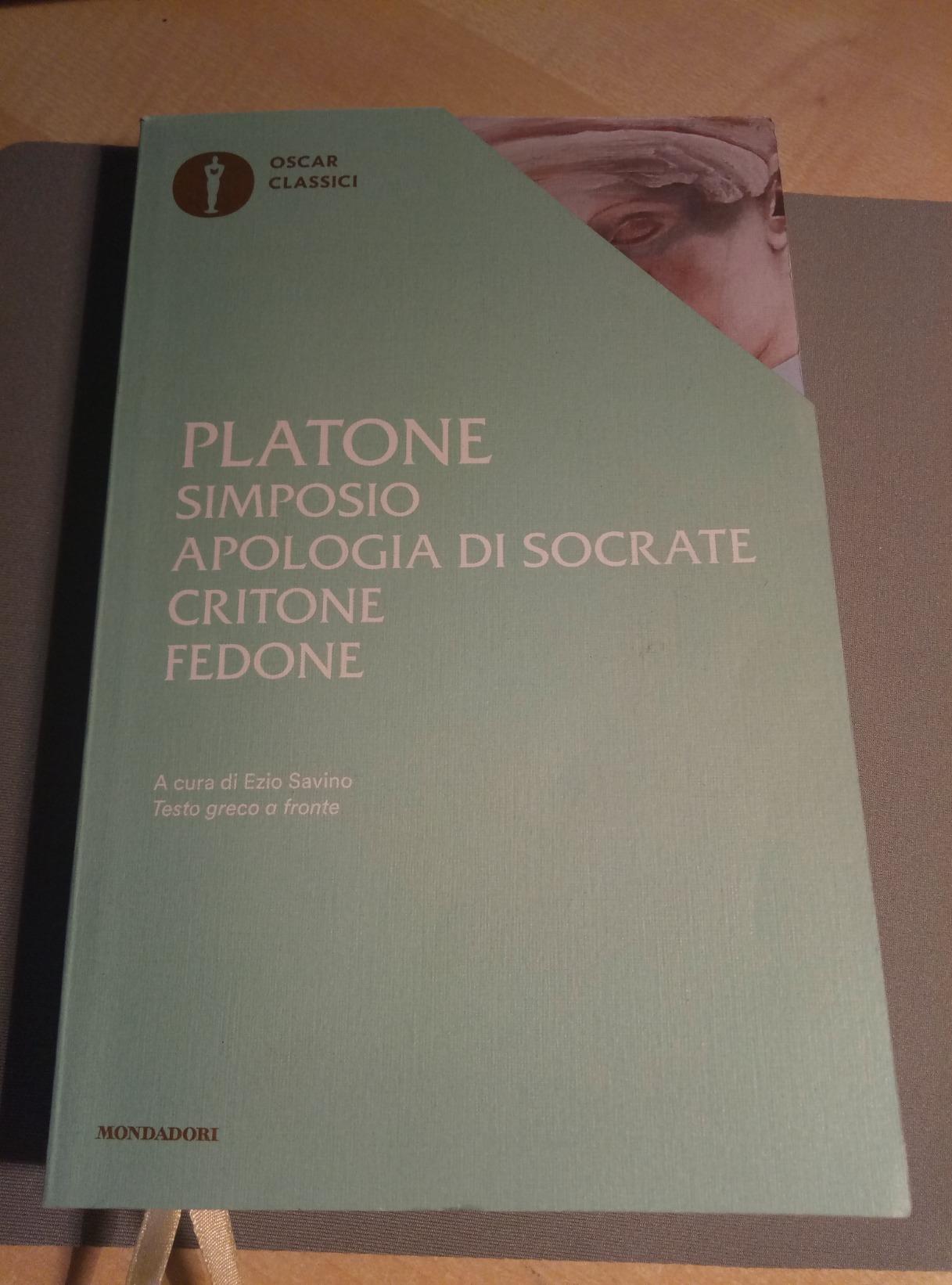 Simposio-Apologia di Socrate-Critone-Fedone. Testo greco a fronte ...