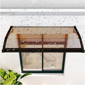 Amazon.co.jp: Veranda Roof, Rain and Snow Protection Silent Canopy ...