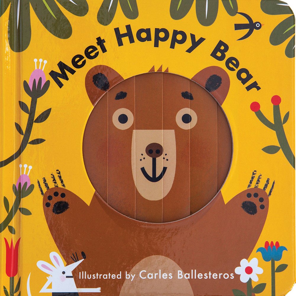 Meet Happy Bear (A Changing Faces Book): Thoms, Nathan, Ballesteros ...