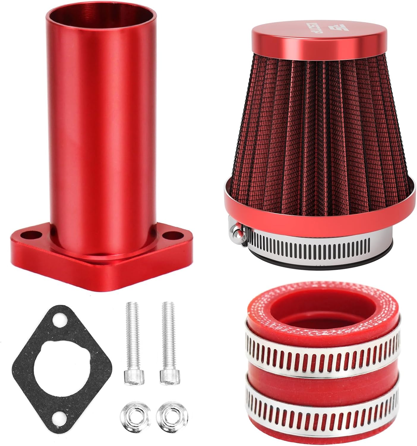 Amazon.com: YWLUWEI Universal Intake Manifold and Motorcycle Carburetor ...