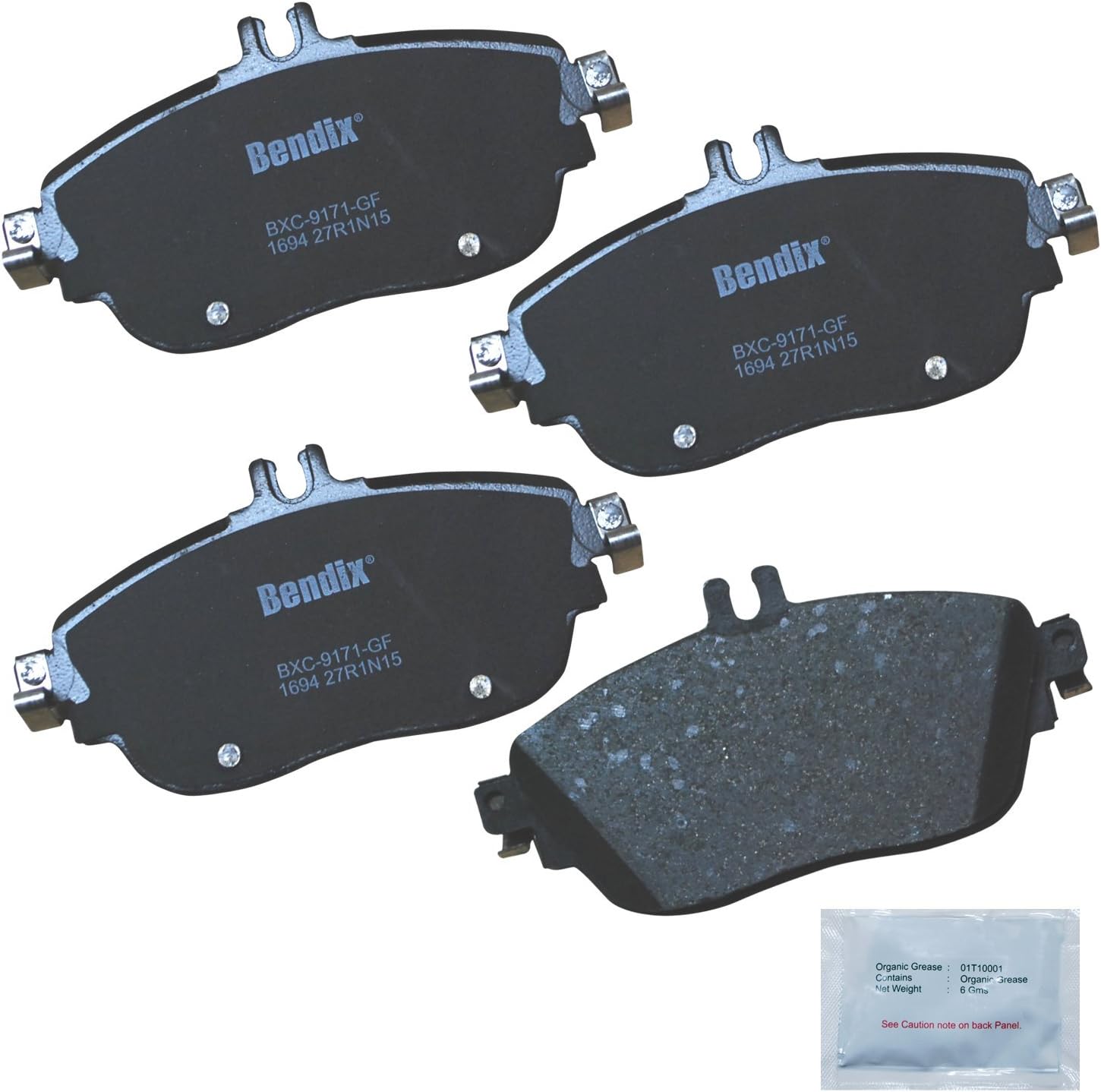 Amazon.com: MERCEDES-BENZ 0084200320 GENUINE OEM FRONT PADS : Automotive