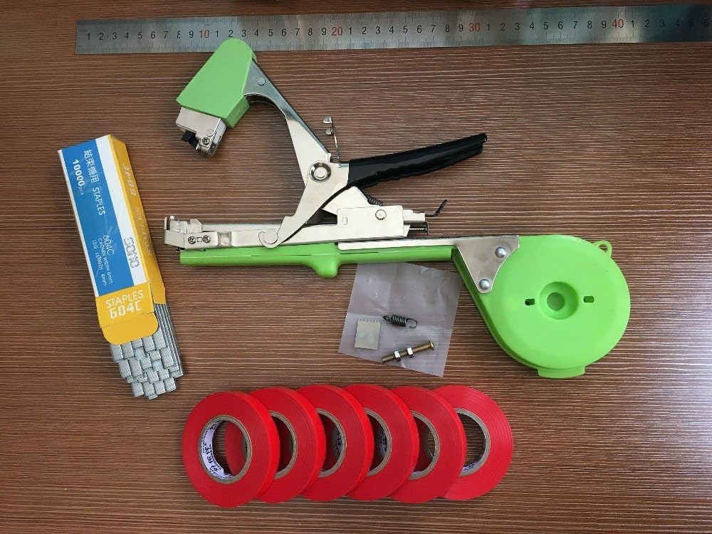 Amazon.com : Plant Branch Hand Tying Staples +Tapener +TapesBinding ...