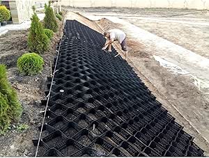 Amazon.com: NingF Geogrid Grounding Network, Sidewalk/steep Slope Heavy ...