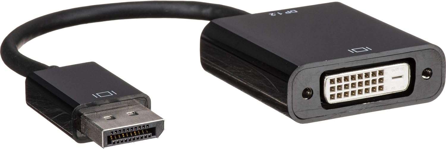 Amazon.com: Lenovo DisplayPort to DVI Adapter, DisplayPort to DVI-D ...