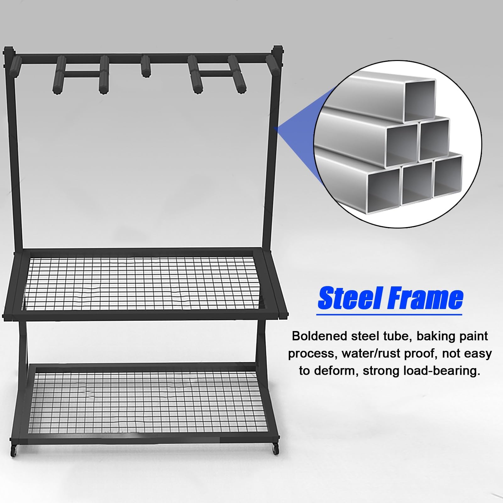 Badminton Racket Storage Large Capacity Badminton Storage Rack Tennis ...