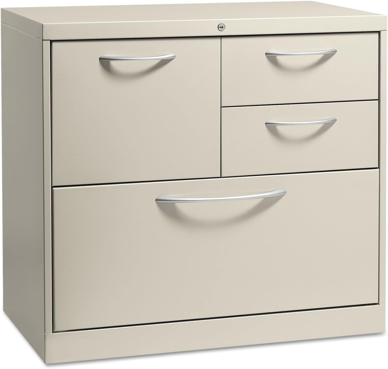 HON Flagship File Center w/Box/File/Lateral File Drawers, 30w x 18d x ...