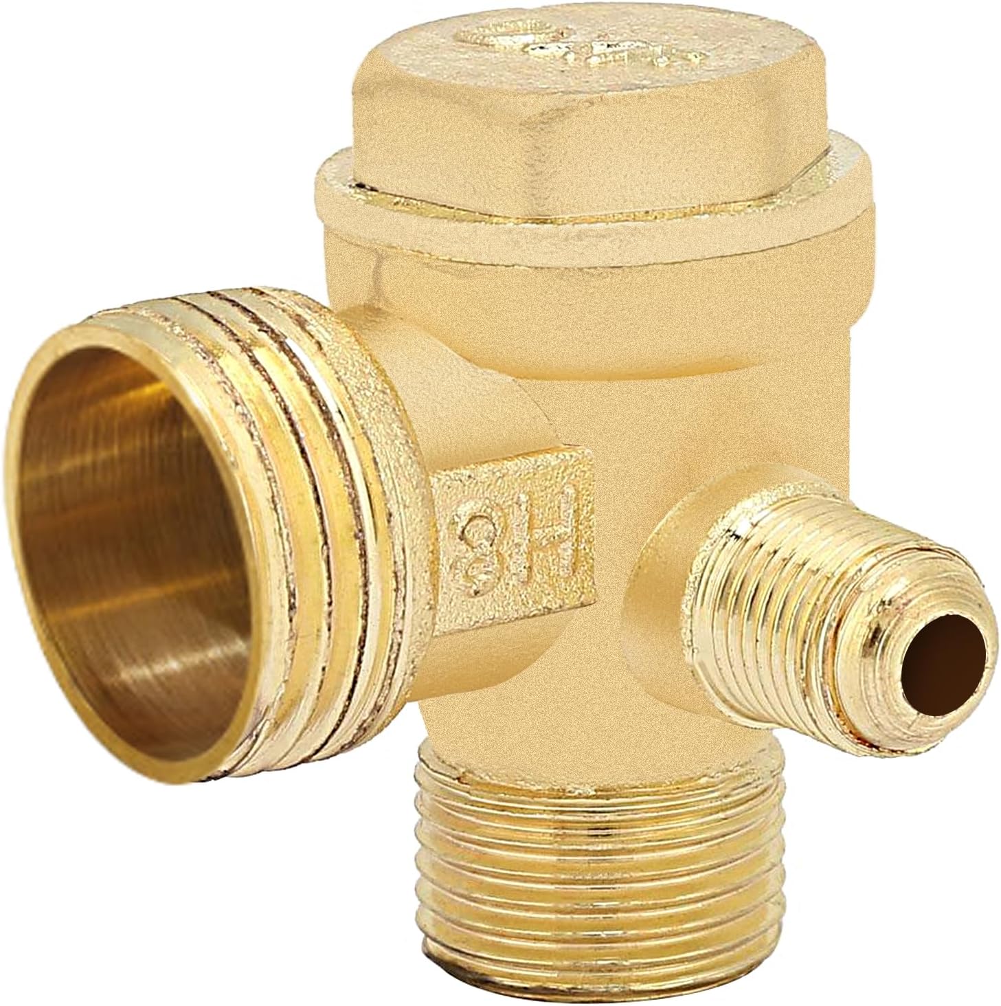 Broco Check Valve Compressor,3 Way Thread Male Threaded Check Valve Air ...