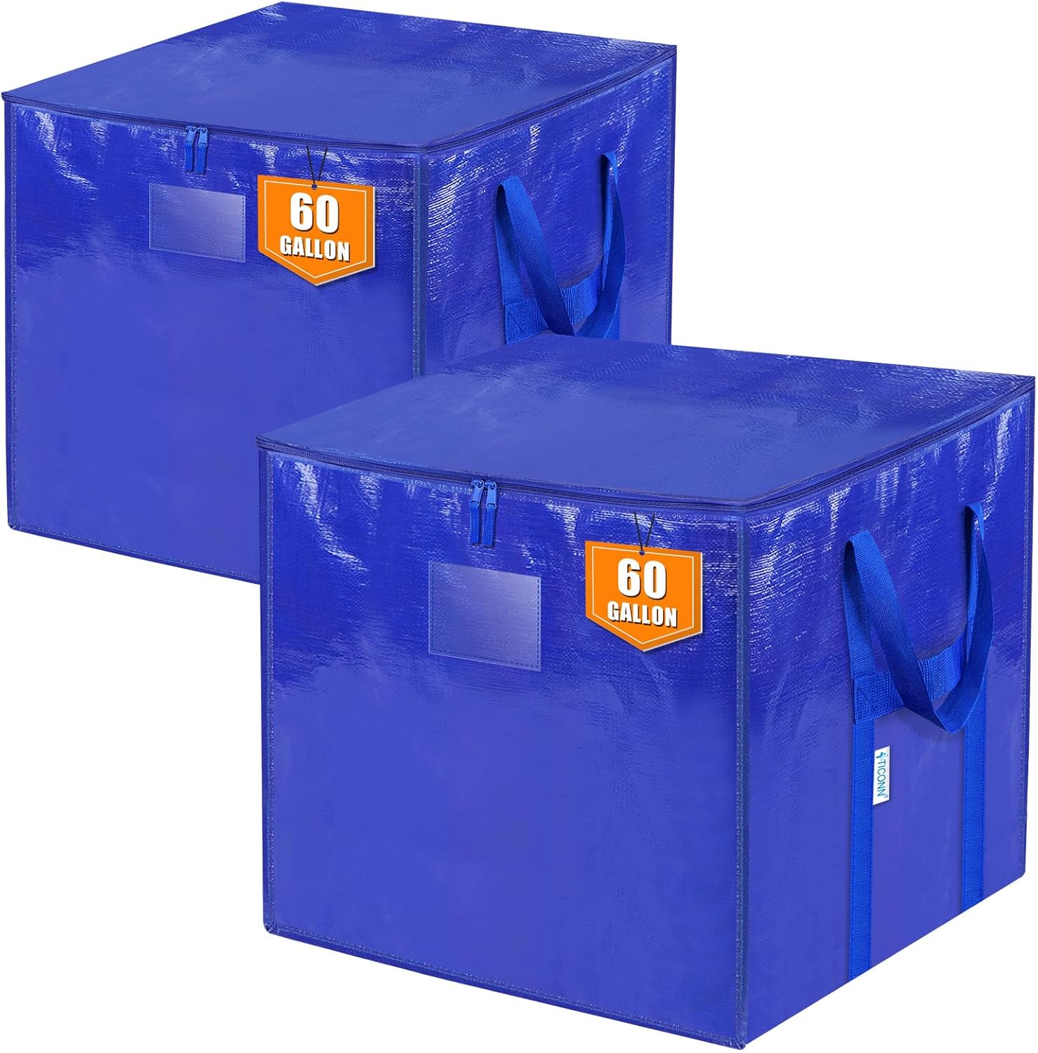 Amazon.com: TICONN 2 Pack Extra Large Moving Bags with Zippers ...