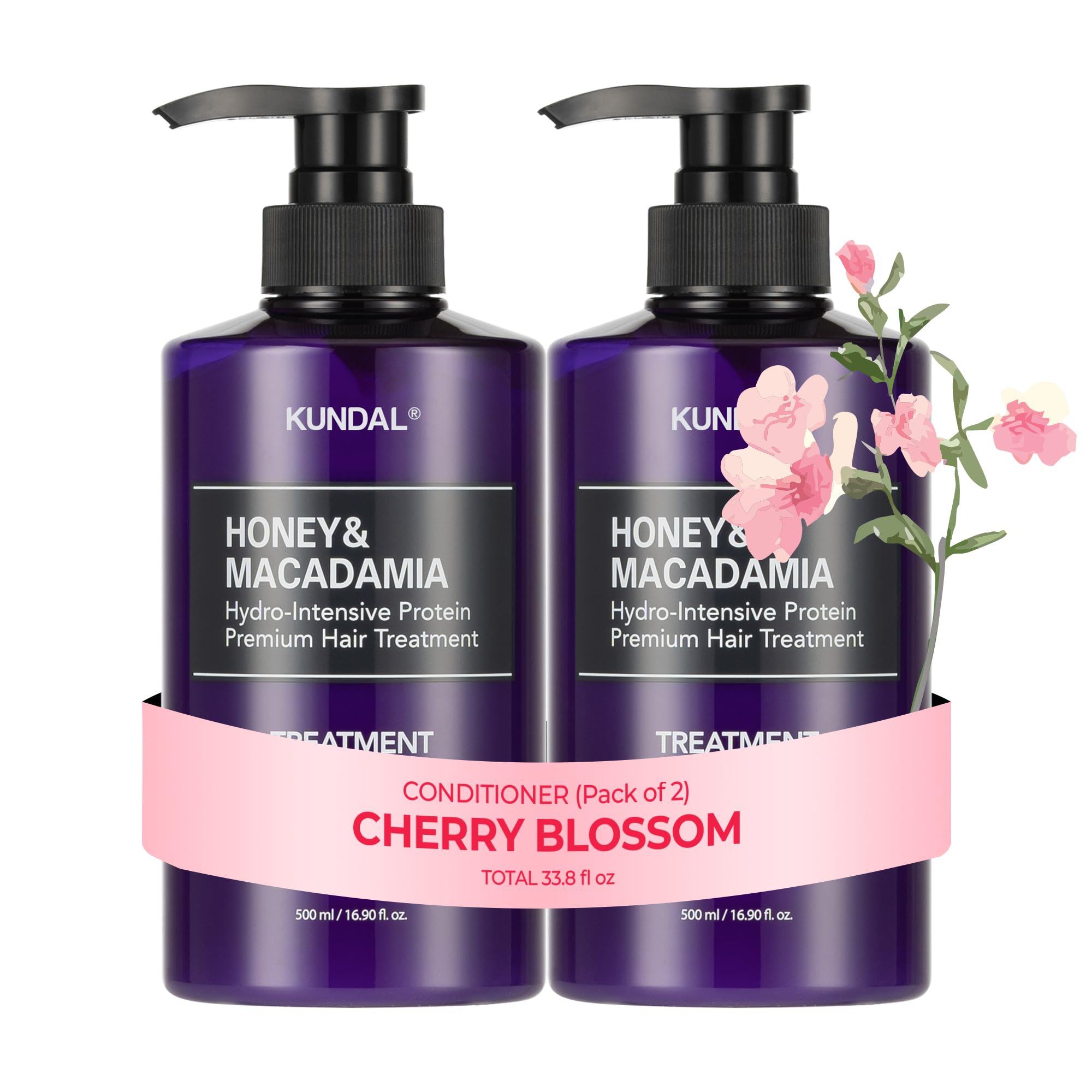 Snapklik.com : KUNDAL Honey & Macadamia Natural Conditioner Korean Hair ...