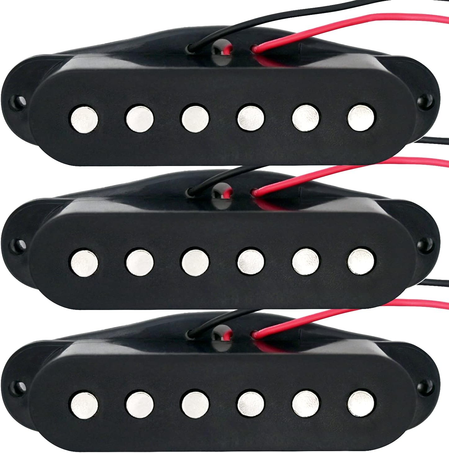 Amazon.com: SAPHUE Alnico 5 Vintage Staggered Strat Style Electric ...