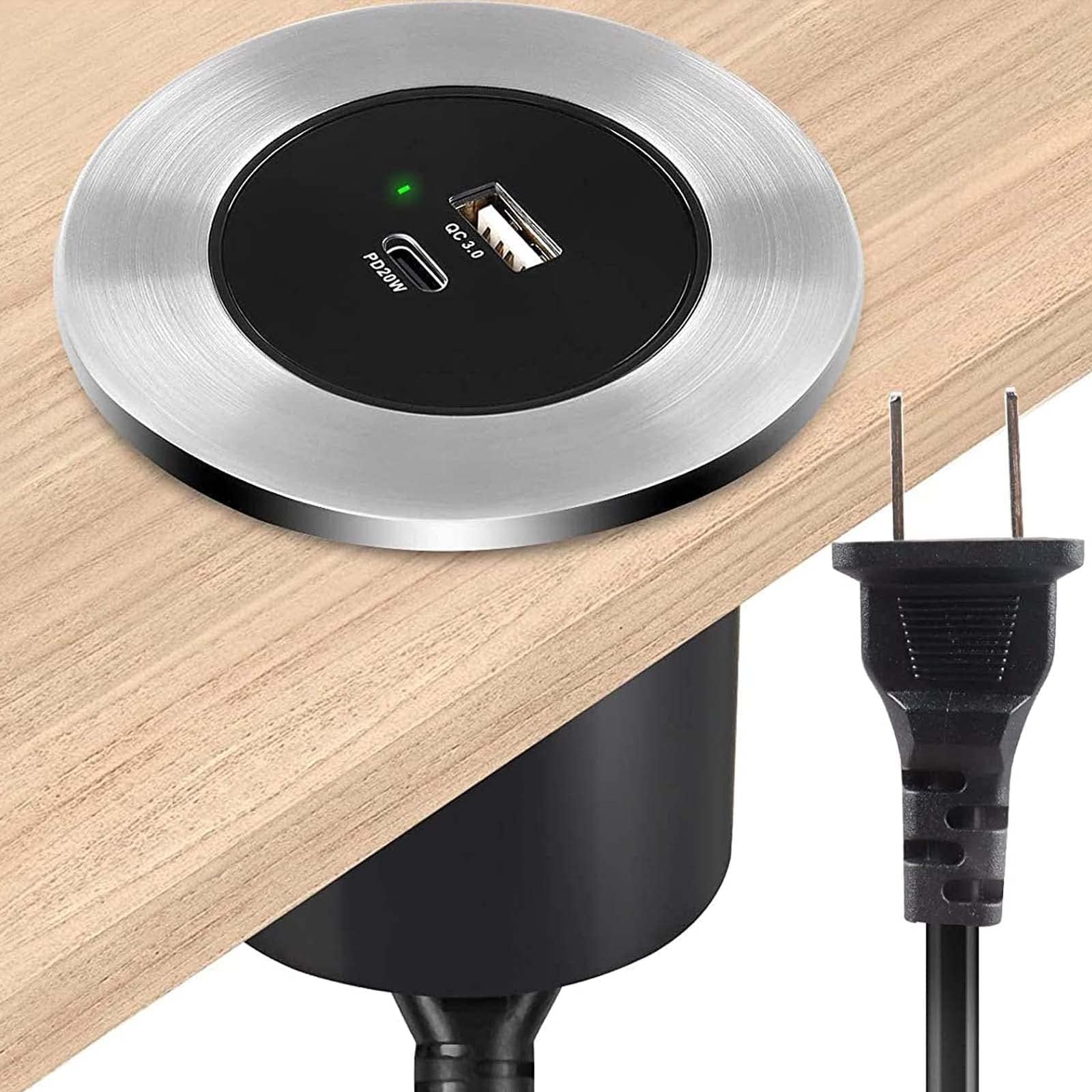 Amazon.com: Jewaytec USB Charging Station, 2 Port 20W Fast Charger with ...