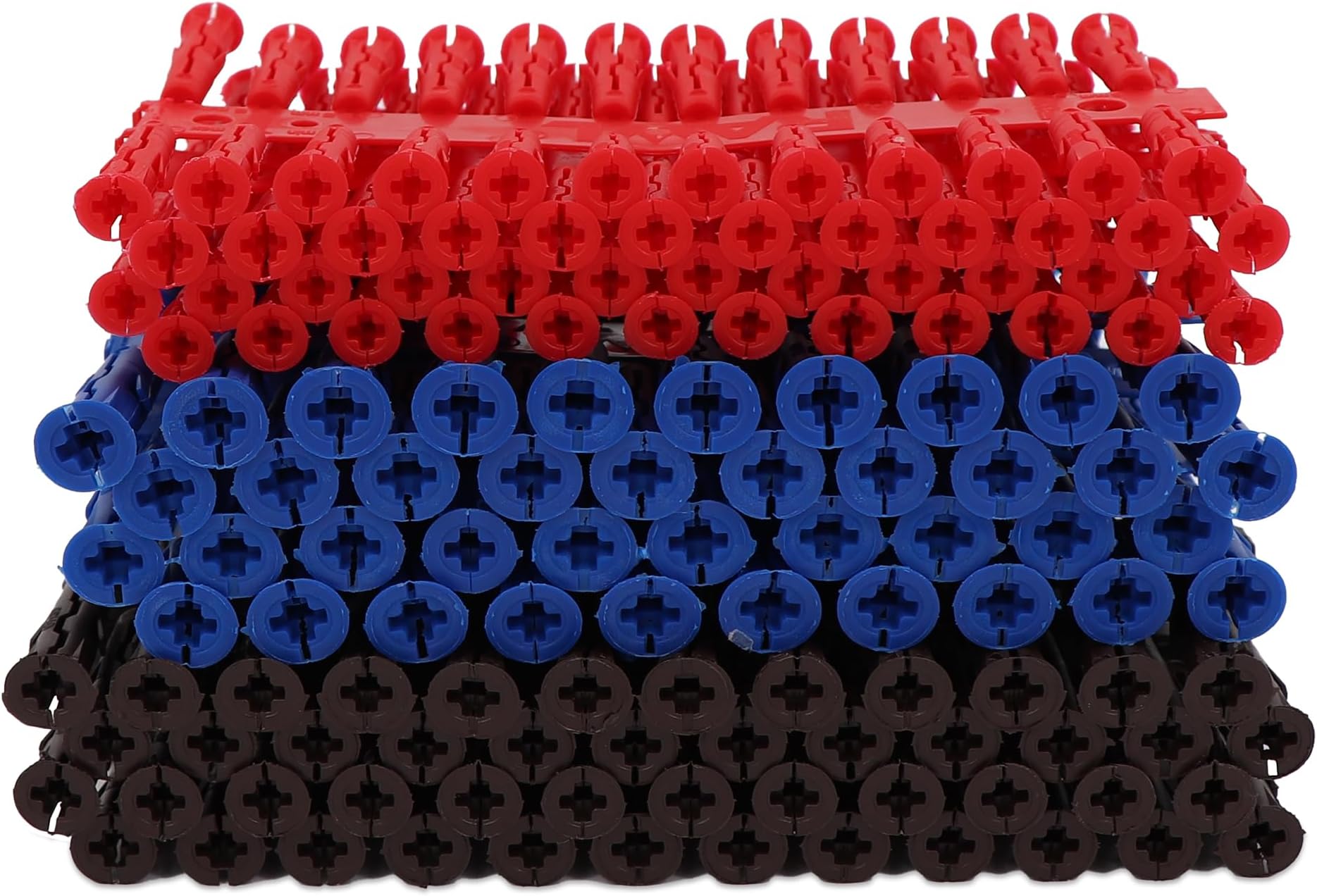 300 x Assorted Wall Plugs Heavy Duty Raw Rawl Fixings Yellow Red ...