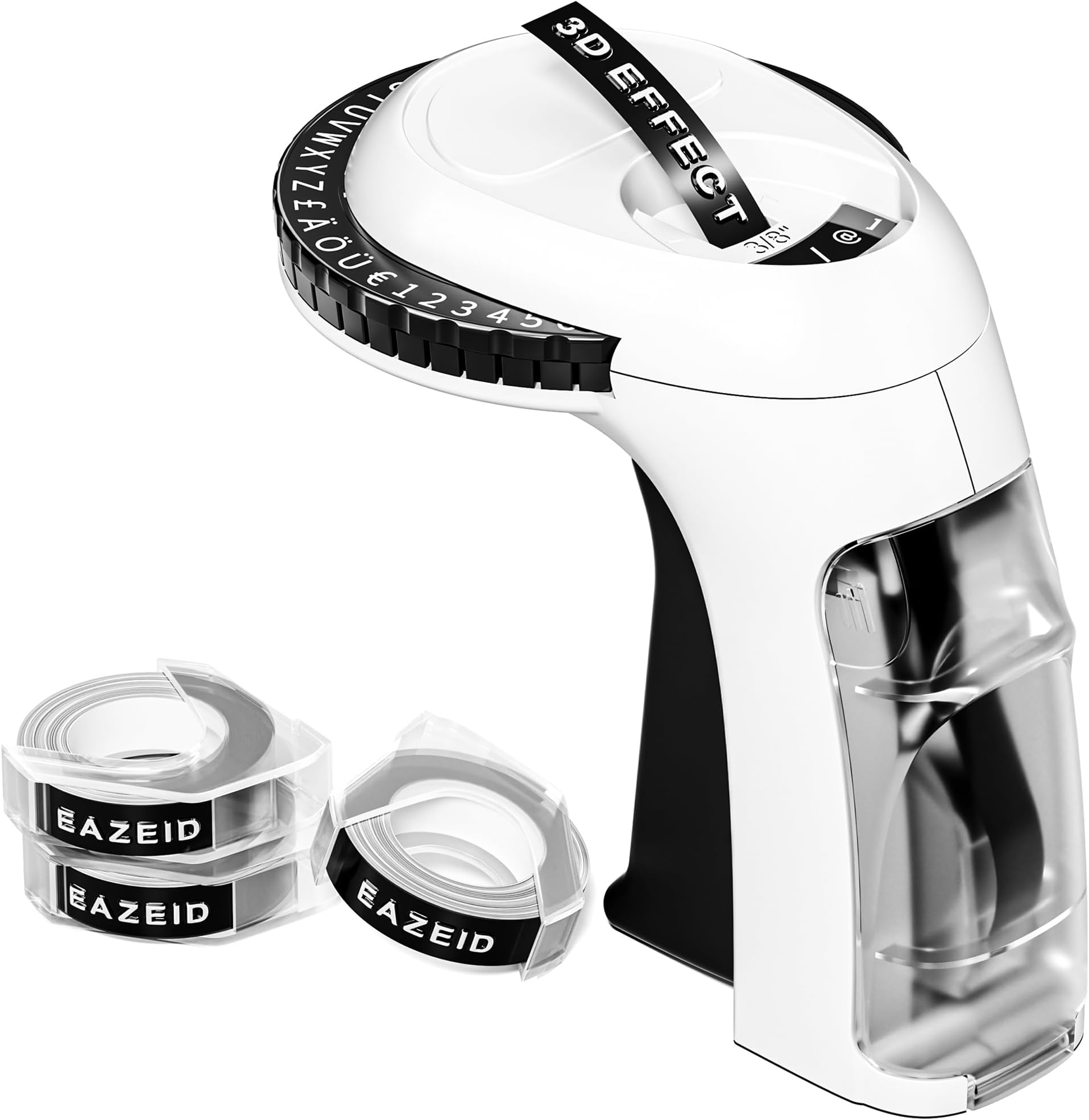 Dymo S0717930 Omega Home Embossing Label Maker, Grey and Navy, Embosser ...