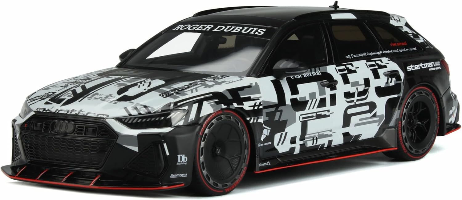 Amazon.com: GT Spirit - Collectible Model Car, GT348, Black/White ...