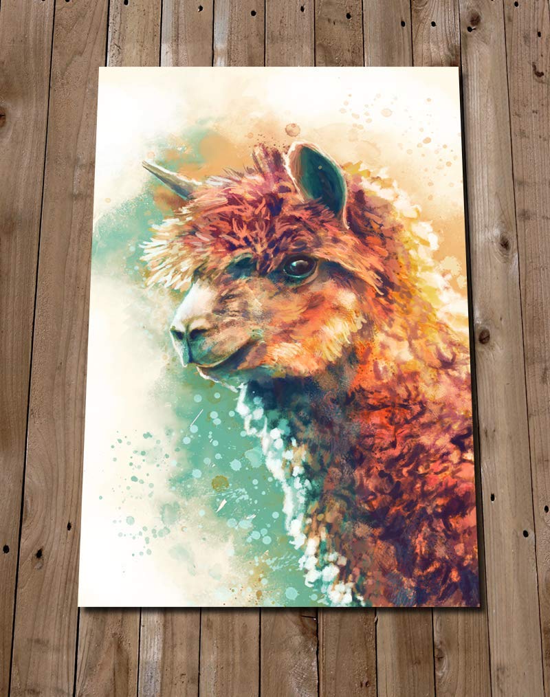 Alpaca Painting
