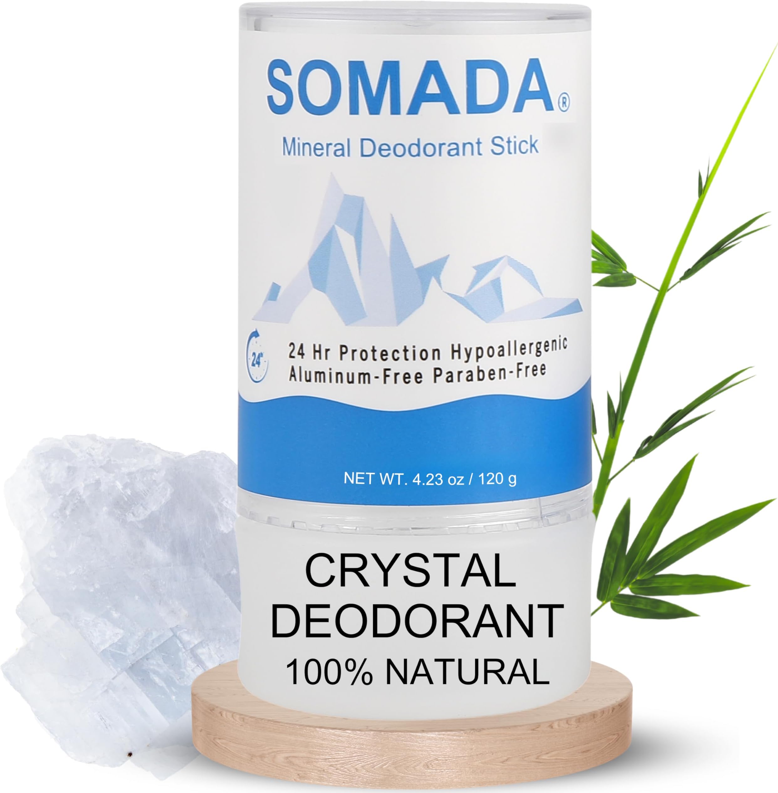 Amazon.com: Crystal Body Deodorant, Rock, 5 Ounce : Beauty & Personal Care