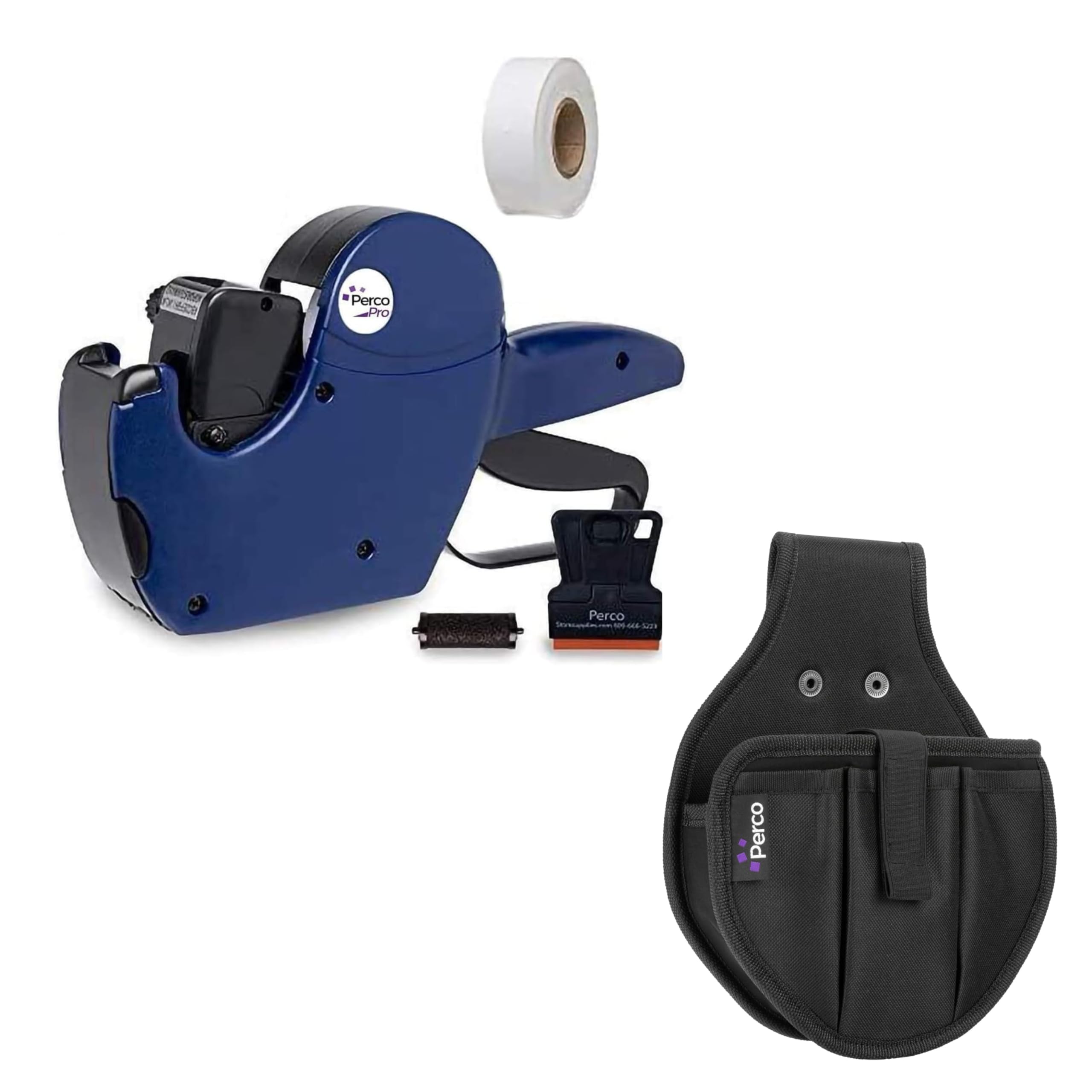 Amazon.com : Perco Pro 1-Line Date Gun with Labels Kit - Includes 1 ...