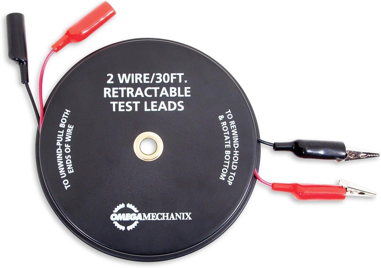 Omega Mechanix M4230 retractable test cable set, 9 metres : Amazon.co ...