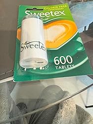 Sweetex Sweetener Tablets, 600 Tablets, Sweetener, Zero Calorie, Sugar ...