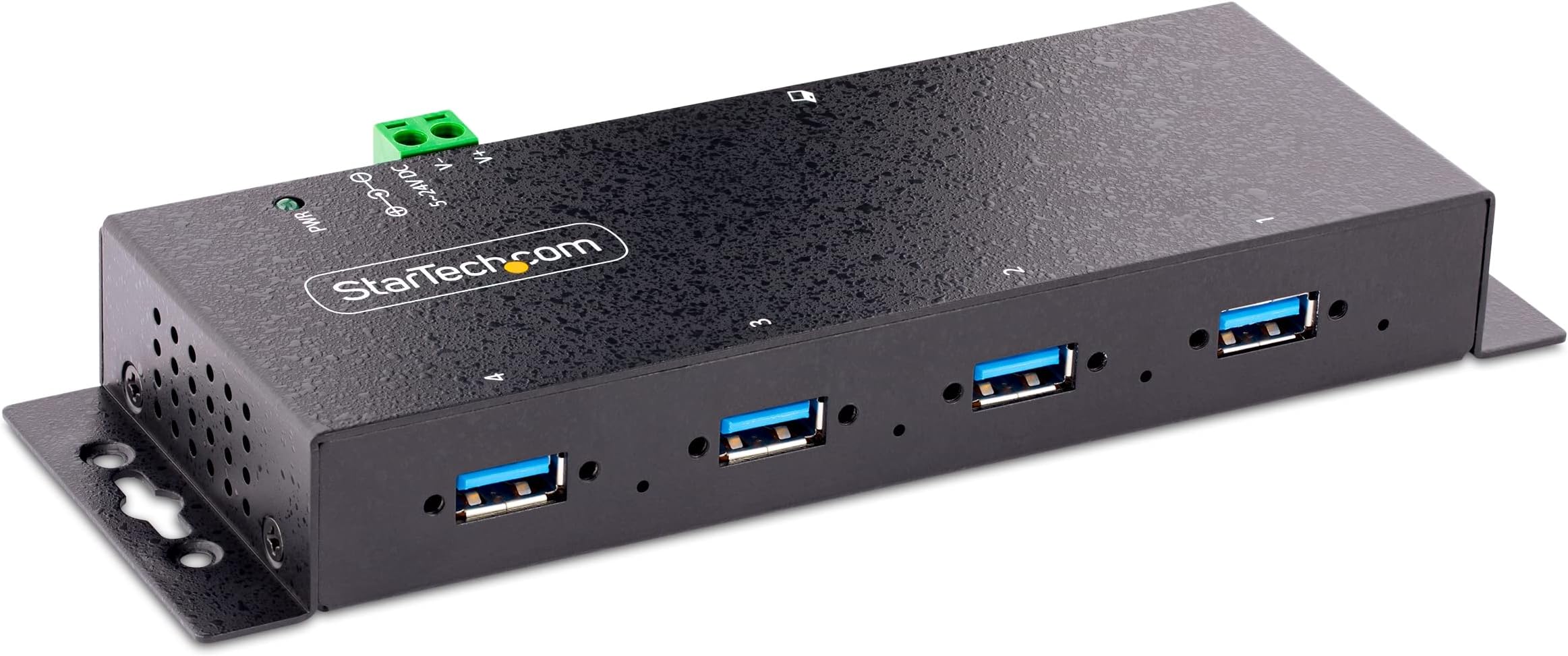 Amazon.com: StarTech.com 4-Port Industrial USB 3.0 5Gbps Hub, Rugged ...