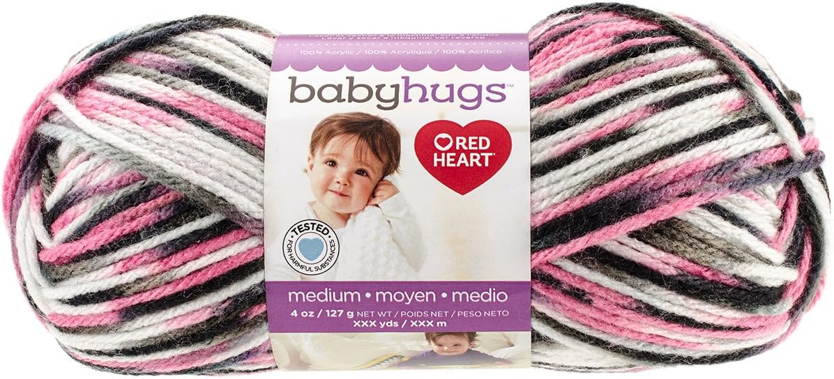 Amazon.com: RED HEART Yarn Baby Hugs Medium-Princess