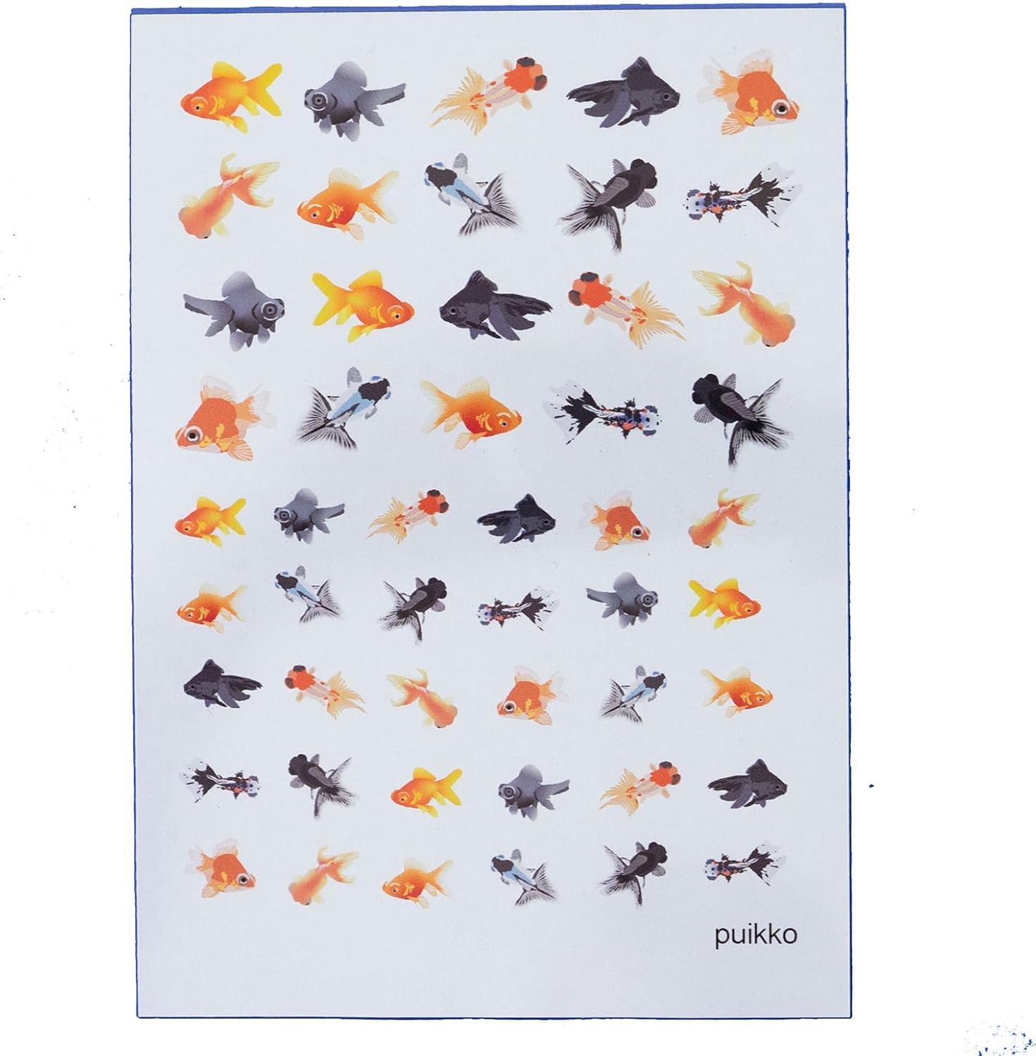 Amazon | puikko レジン封入用フィルム 出目金 | デコ素材 通販