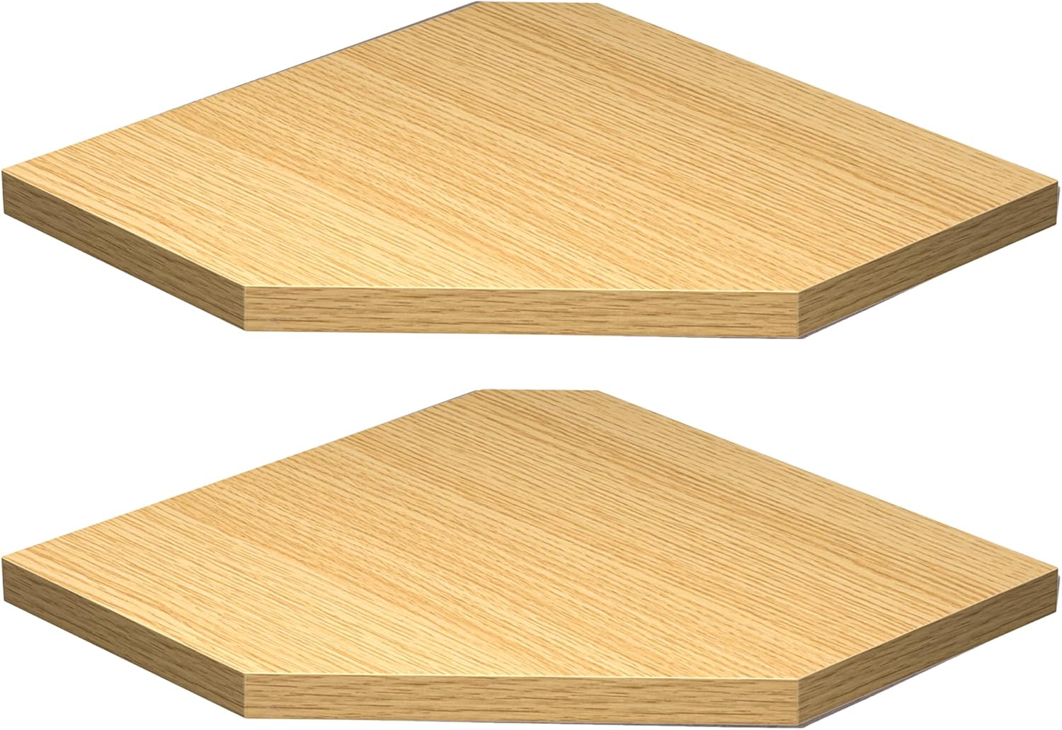 Amazon.com: Corner Shelf Wall Mount, Floating Corner Shelves, Set of 2 ...