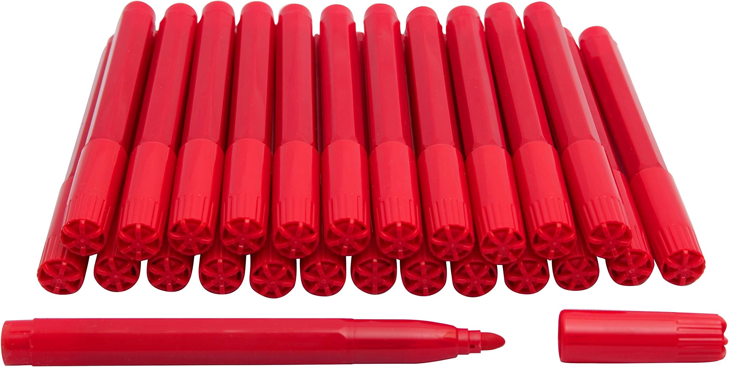 Thomas & Anca Club Supplies Ltd 25 Red Bingo Felt Marker Pens Dabbers ...