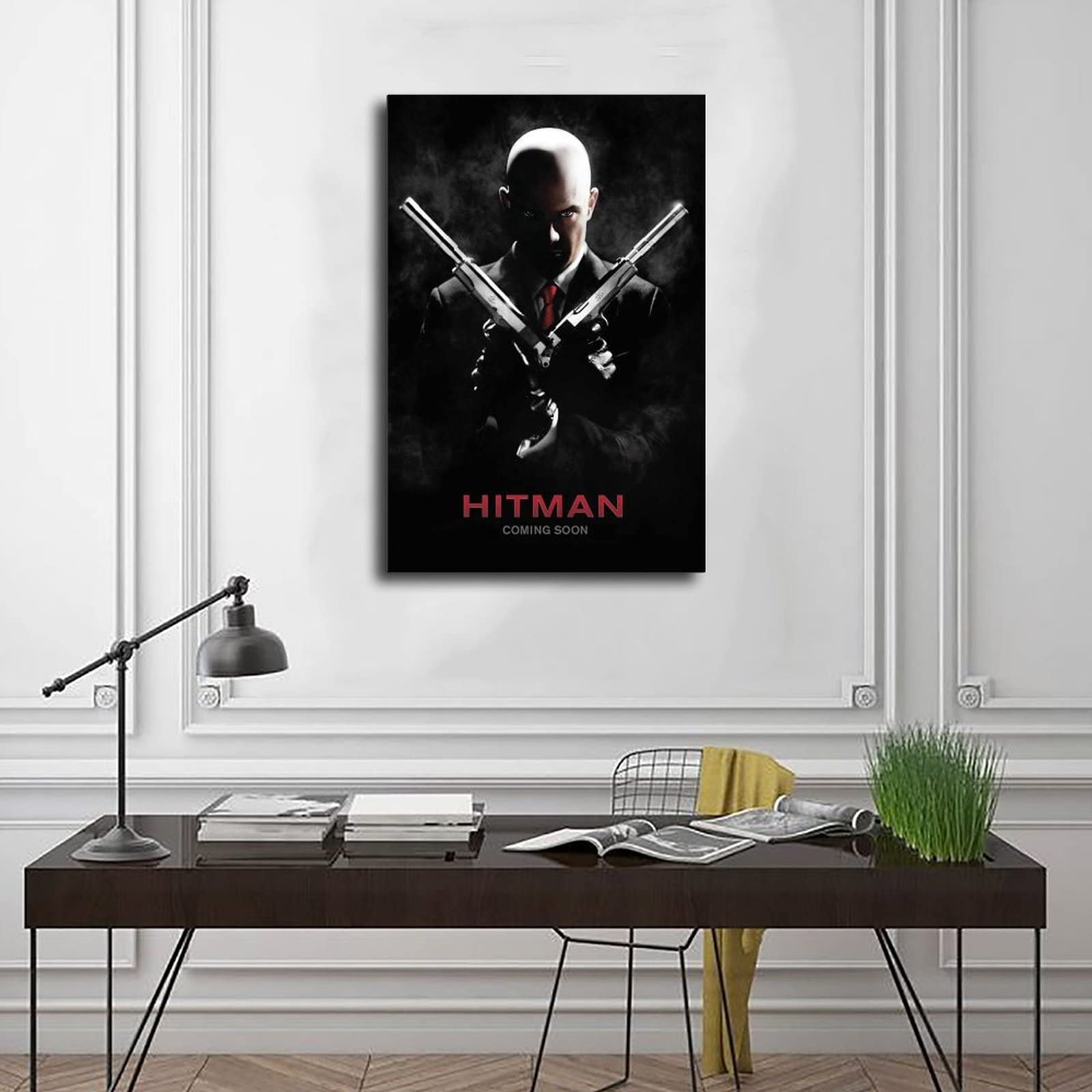Hitman 2007 Movie Wallpaper Hitman 2007 Movie Poster Canvas Bedroom