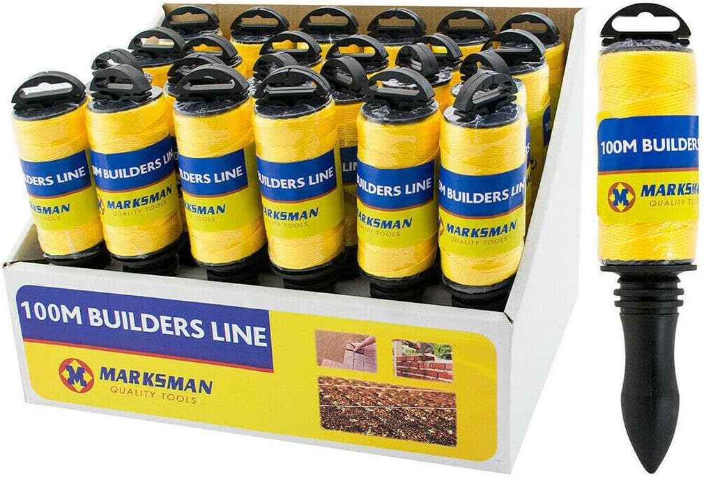 Set Of 2 Builders Line String Rope - 100 Metre, Ideal For Building ...