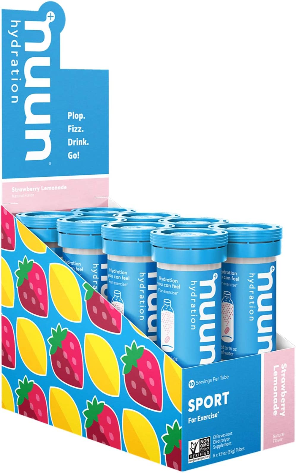 Amazon.com: Nuun Sport: Electrolyte Drink Tablets, Juice Box Mixed Box ...
