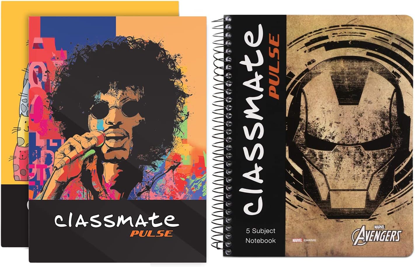 Classmate Pulse Synthetic cover Journal Notebooks: A5 Pulse Single Line ...