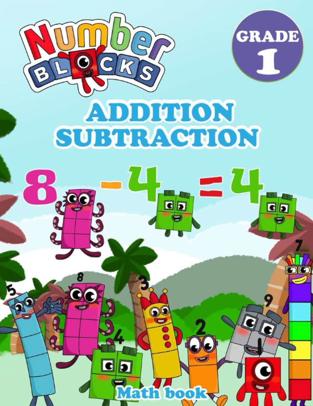 Buy Numberblocks Addition Subtration Math Book: Numberblocks Activity ...
