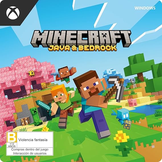 Minecraft - Java and Bedrock Edition - PC [Código Digital] : Amazon.com ...