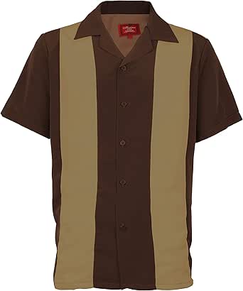 Amazon.com: Men's Retro Classic Charlie Sheen Two Tone Guayabera ...