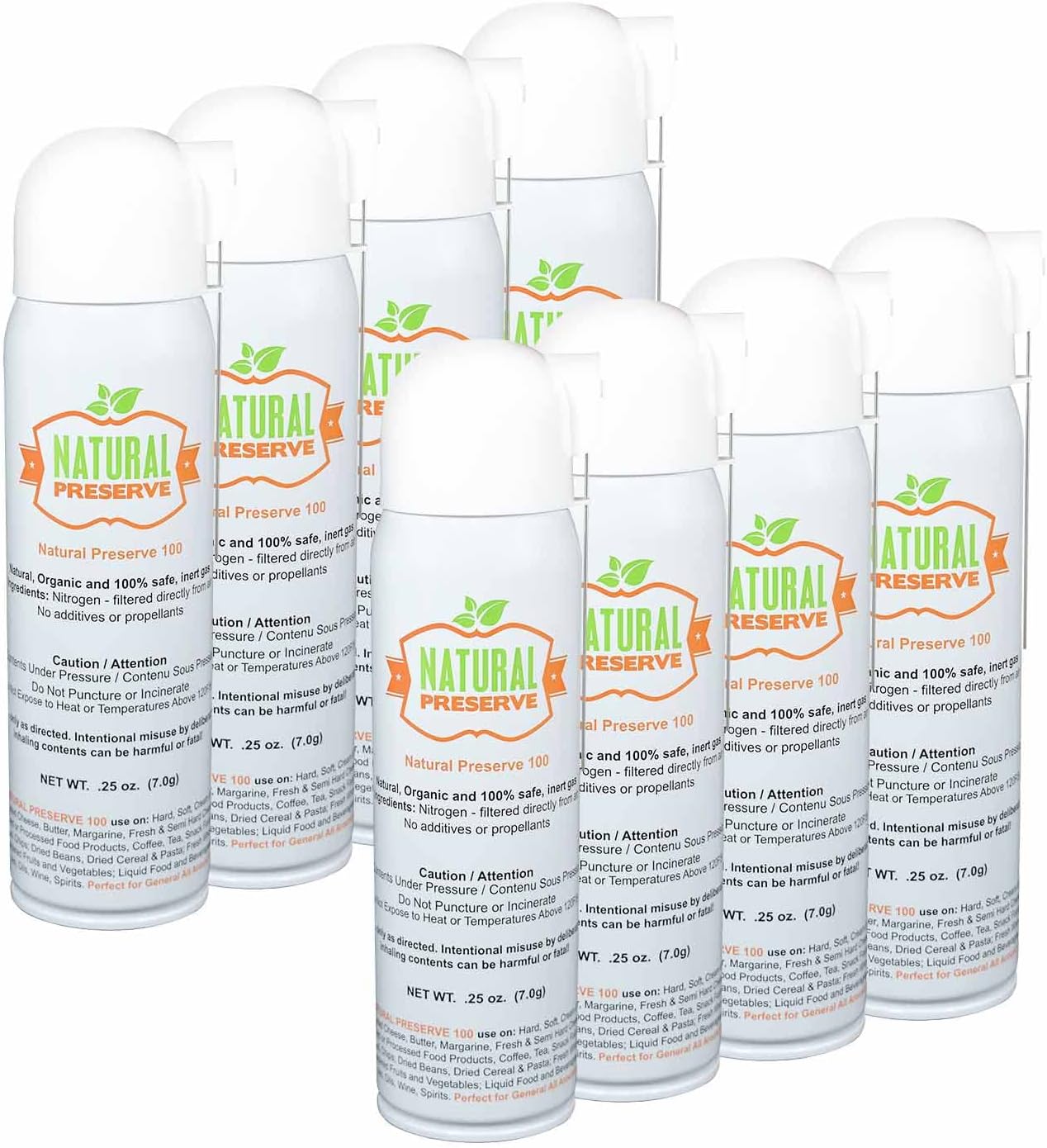 Amazon.com: Nitrogen-Filled Aluminum Canister for Food Preservation ...