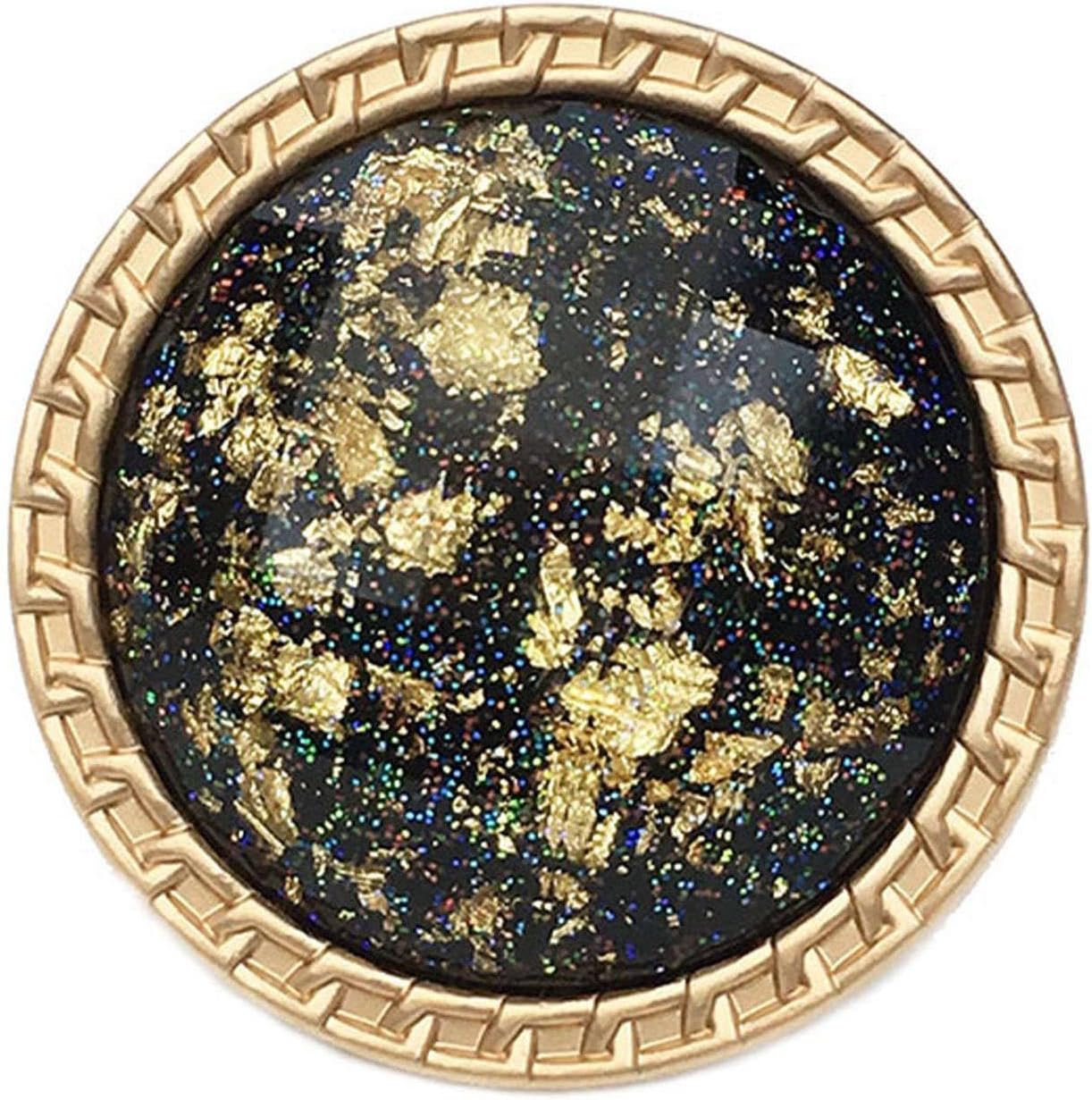 Amazon.com: CCYXFB 10 Pieces Circles Metal Shank Buttons Resins Buttons ...