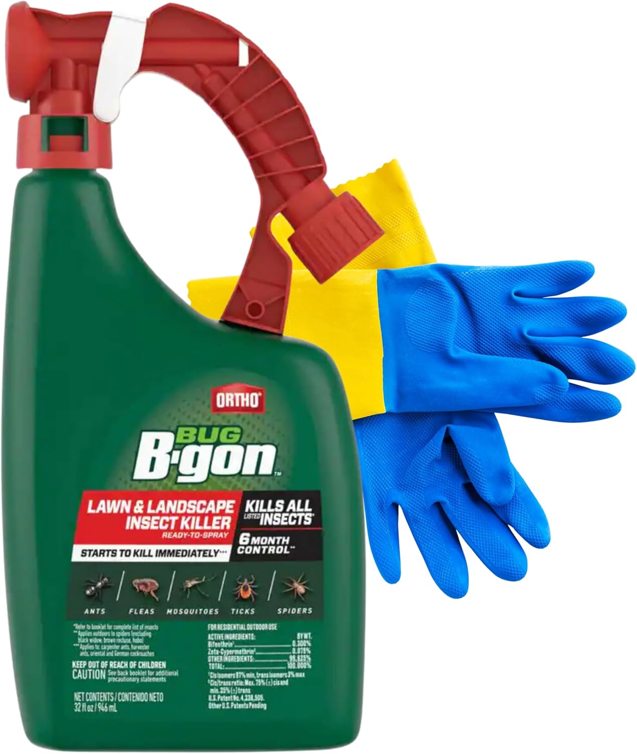 Amazon.com: Ortho Bug B Gon Lawn & Landscape Insect Killer, 32 Fl oz ...