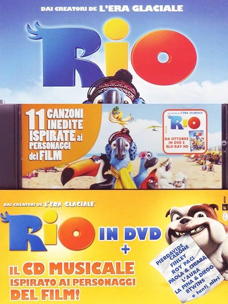Rio (Special Edition) (Dvd+Cd): Amazon.it: Carlos Saldanha: Film e TV