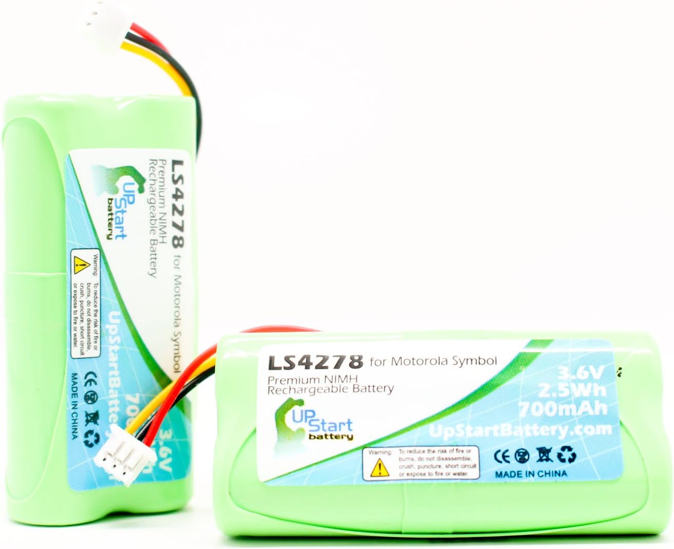 Amazon.com : 2-Pack Battery for Motorola Symbol LS4278 LS4278-M LI4278 ...