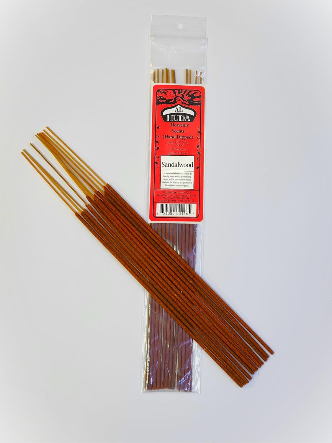 Amazon.com: AL-Huda Heavenly SCENTS Hand Dipped 12" Bamboo Incense ...