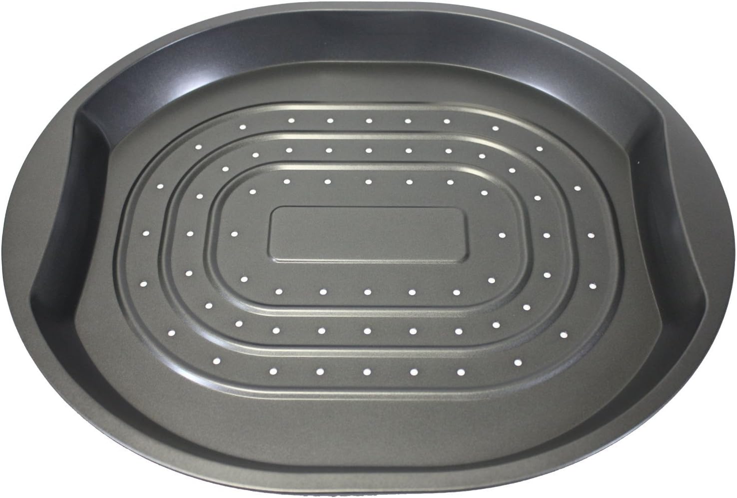 Amazon.com: Baker's Secret Basics Non-Stick Oval Crisper Pan: Baking ...
