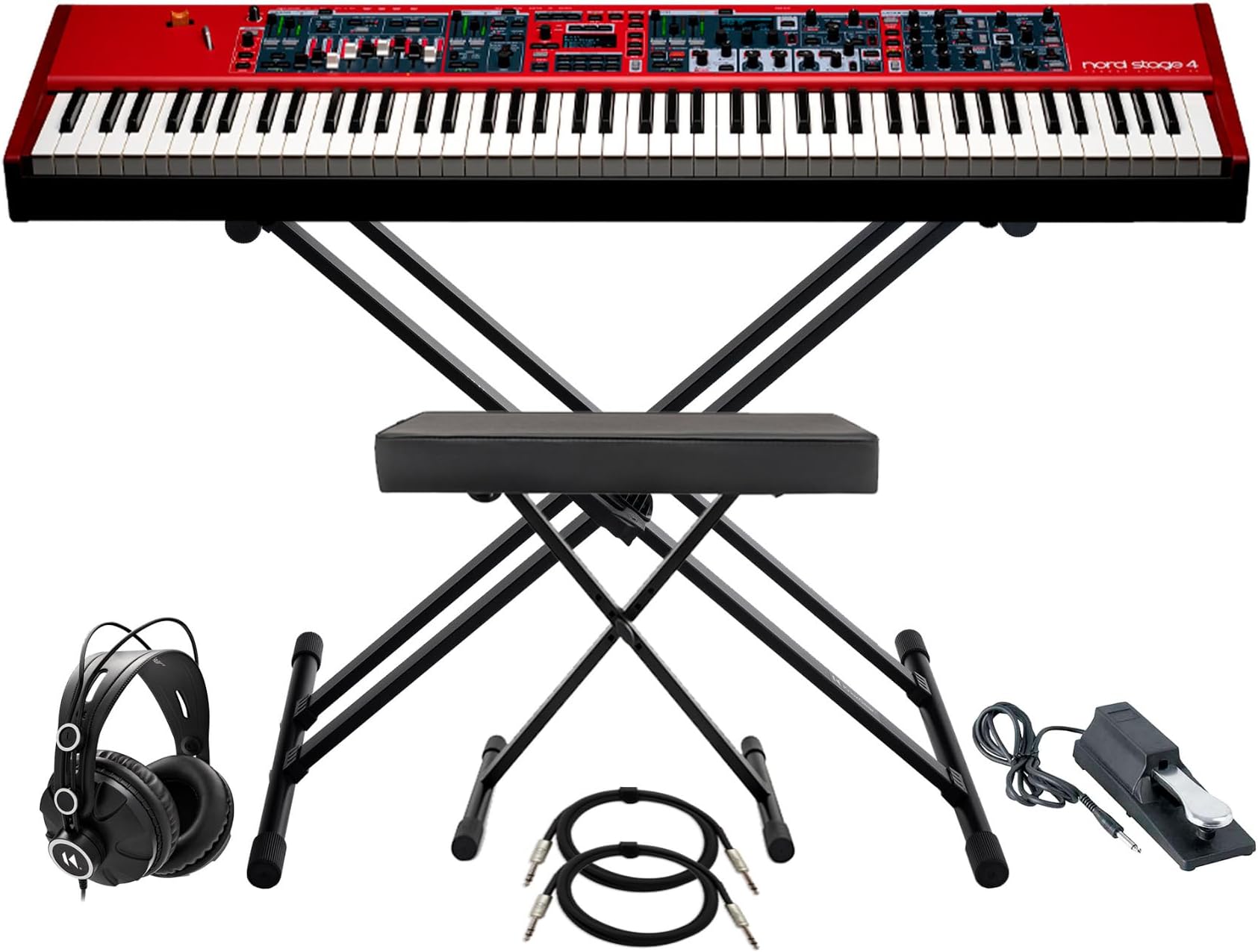 Amazon.com: Nord Stage 4 88 88-Key Fully-Weighted Electric Keyboard ...