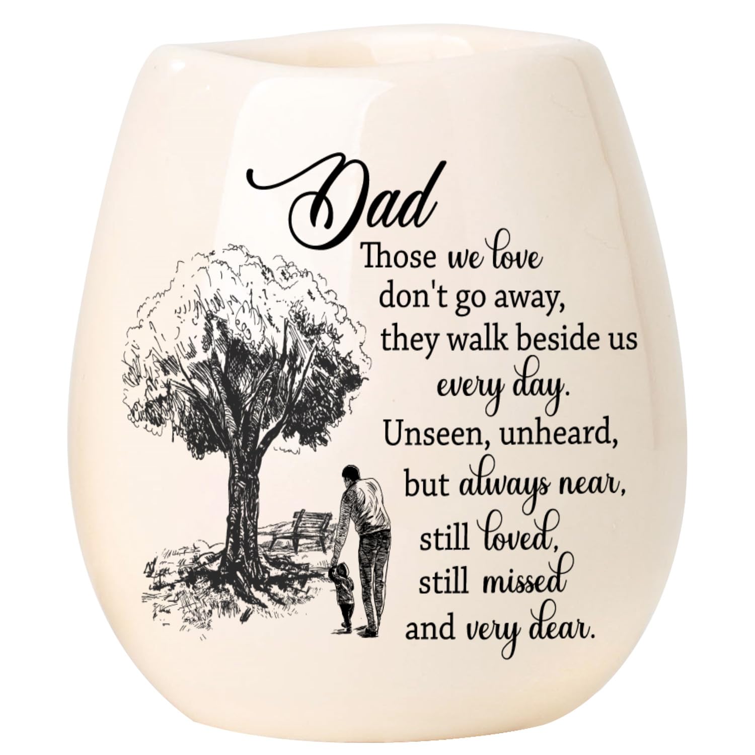 Amazon.com: Memorial Candle Dad Memorial Gifts for Loss of Dad ...