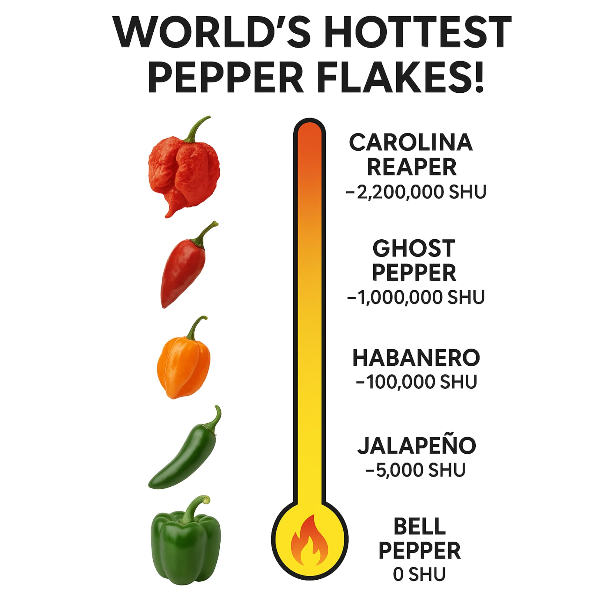 Snapklik.com : Carolina Reaper Pepper Flakes Hot Seasoning - 100% Pure ...