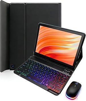 Amazon.com: GYSDCAZ Keyboard Case for Amazon Kindle Fire HD 10&10 Plus ...