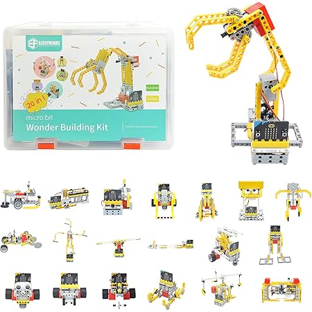 ELECFREAKS microbit 32 in 1 Wonder Building Bricks Coding Kit ...